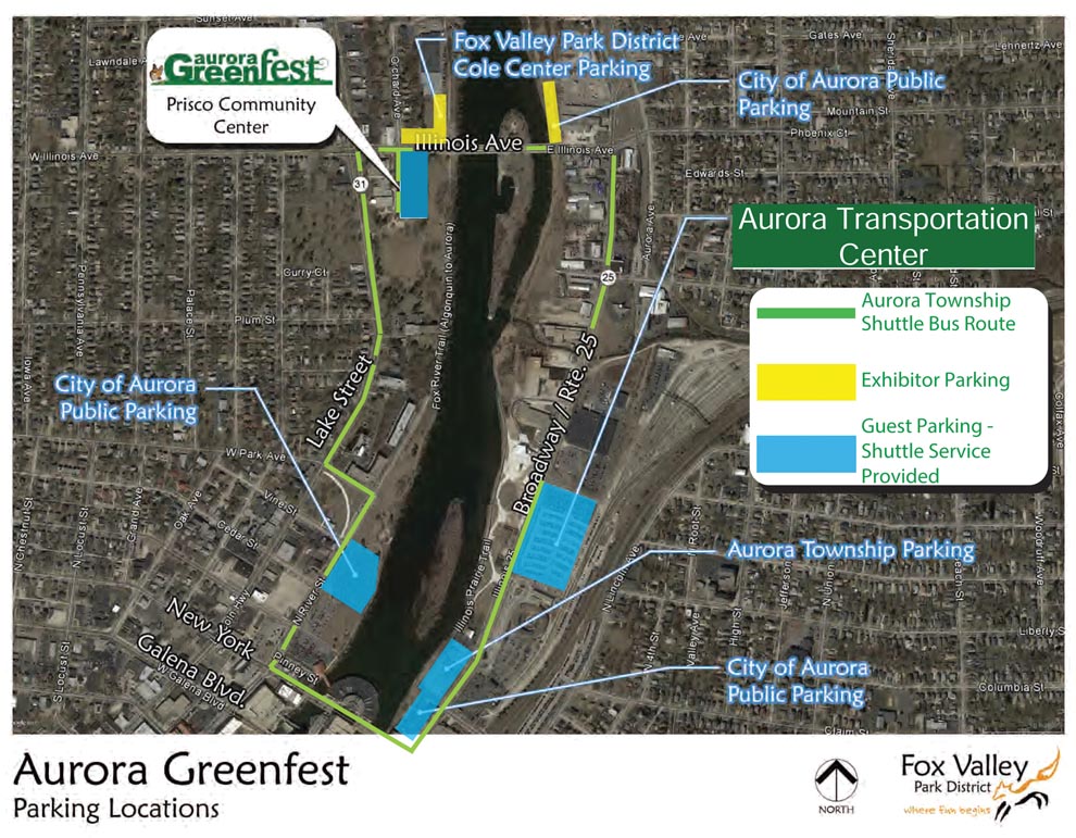 Aurora GreenFest Parking Plan – The Voice