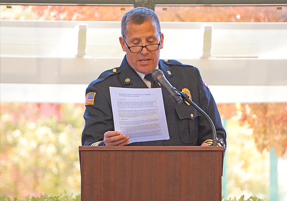 Fire Department Podium Lectern