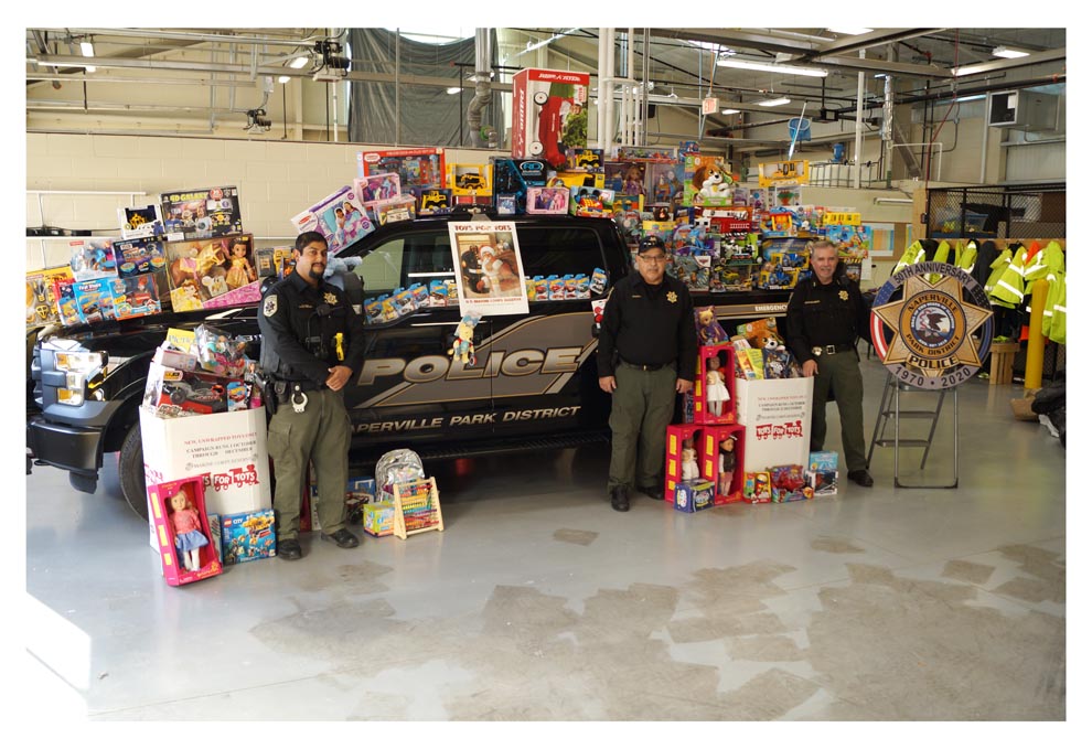 Naperville Park Police collect toys – The Voice