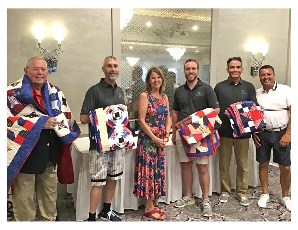 Quilts of Valor salutes – The Voice