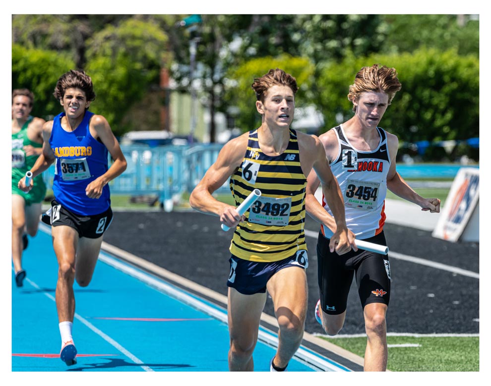 State Track and Field, Kyle Clabough wins – The Voice
