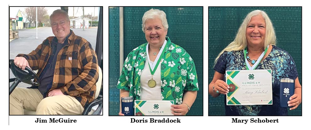Three 4-H volunteers Hall of Fame inductees – The Voice