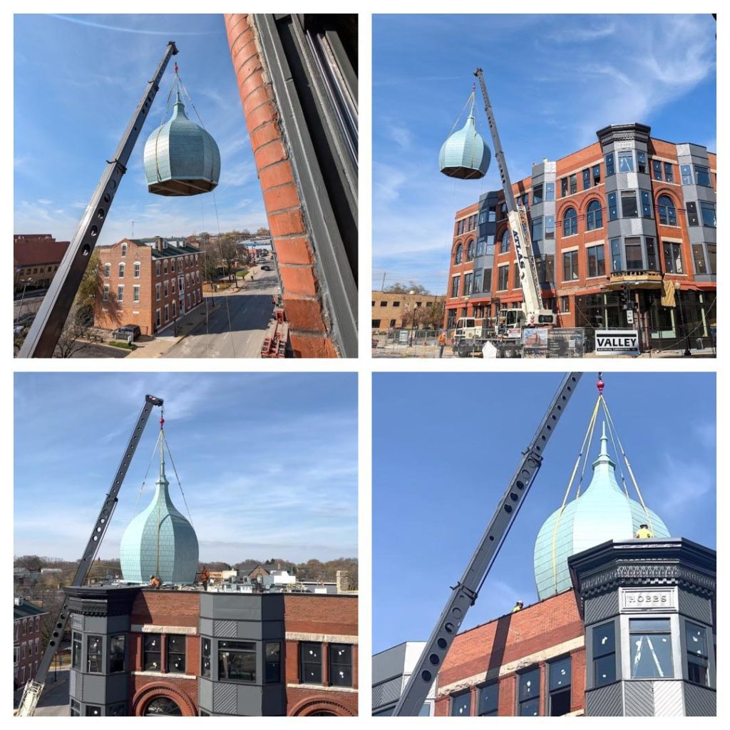 Hobbs Building in Aurora receives new dome – The Voice