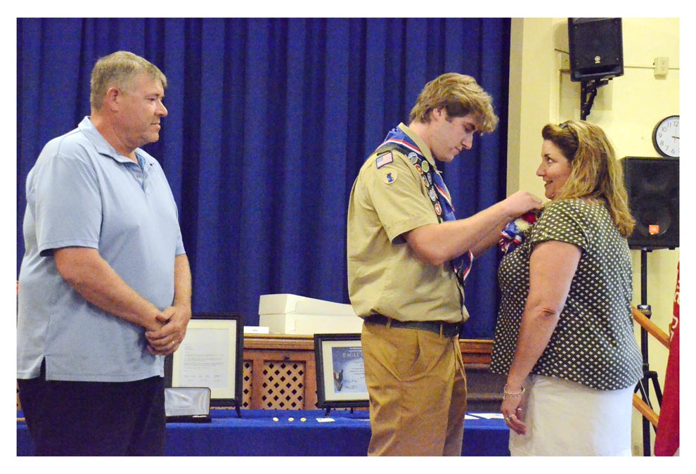 Logan Hubble, new Eagle Scout – The Voice