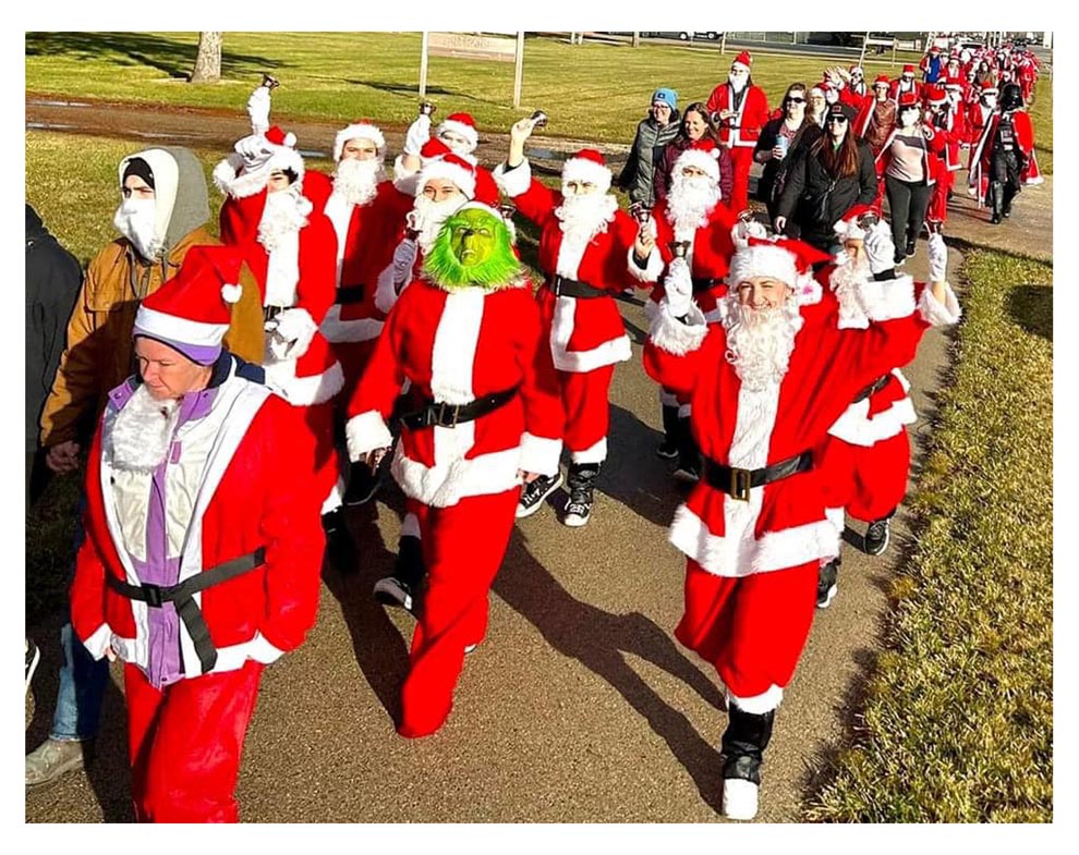 Santas on the march for suicide prevention – The Voice