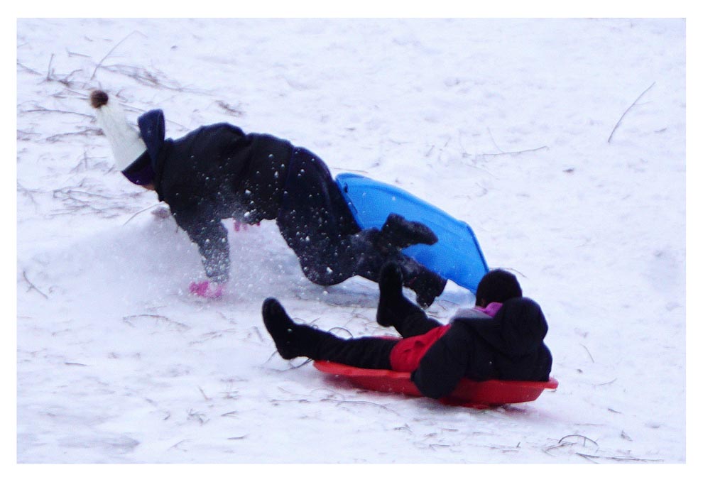 Fun on the Slopes at Aurora Oakhurst Forest Preserve hill – The Voice
