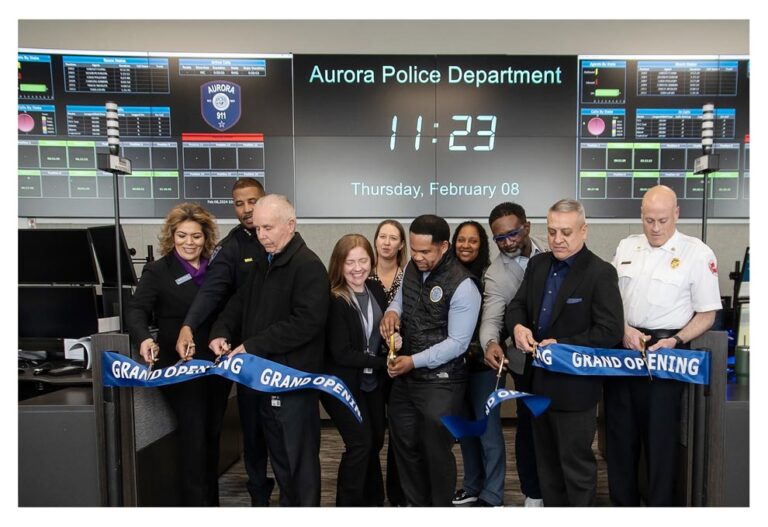 Ribbon-cutting for Aurora’s new state-of-the-art, 911 Dispatch Center ...