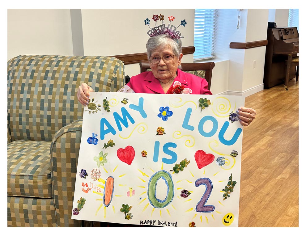 Aurora’s Amy Lou turns 102 – The Voice