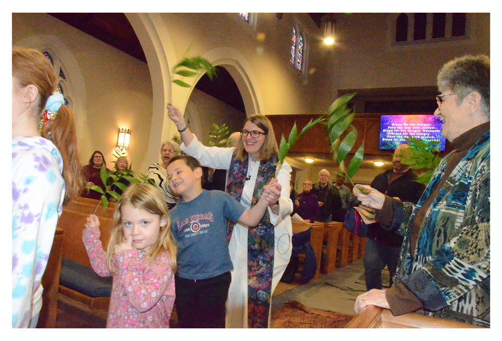 Wesley United Methodist Church in Aurora, start of Holy Week – The Voice