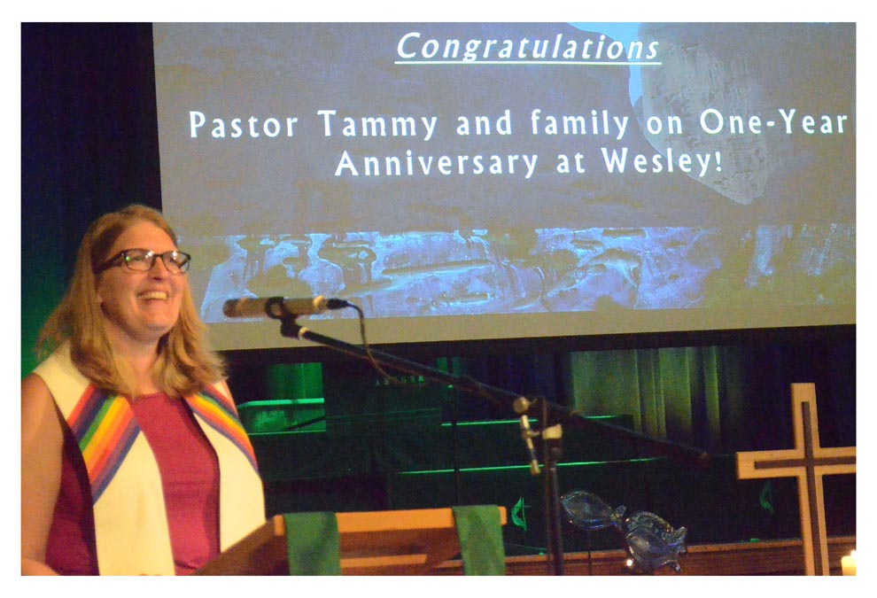 Reverend Tammy Scott celebrates one year at Wesley – The Voice