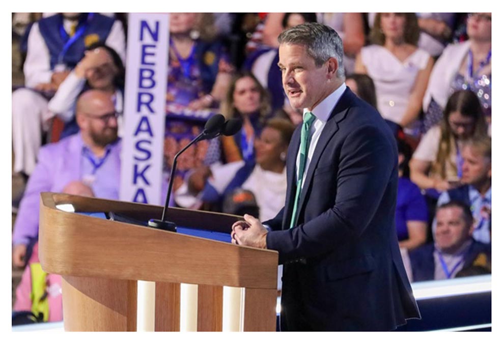 Former GOP Rep. Kinzinger endorses Harris at DNC – The Voice