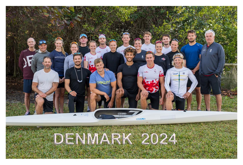 Denmark kayak practices for Olympic Games in Florida – The Voice