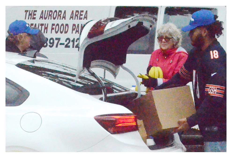 Aurora pop-up drive-thru pantry serves 80 families – The Voice