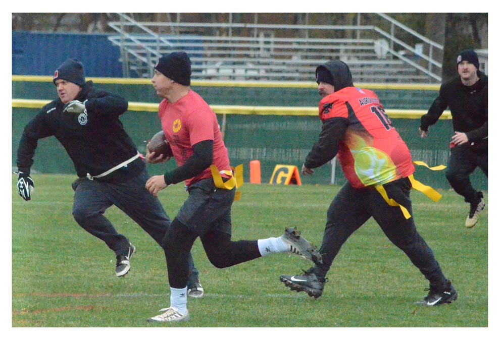 Annual Aurora firefighter turkey bowl flag football game – The Voice