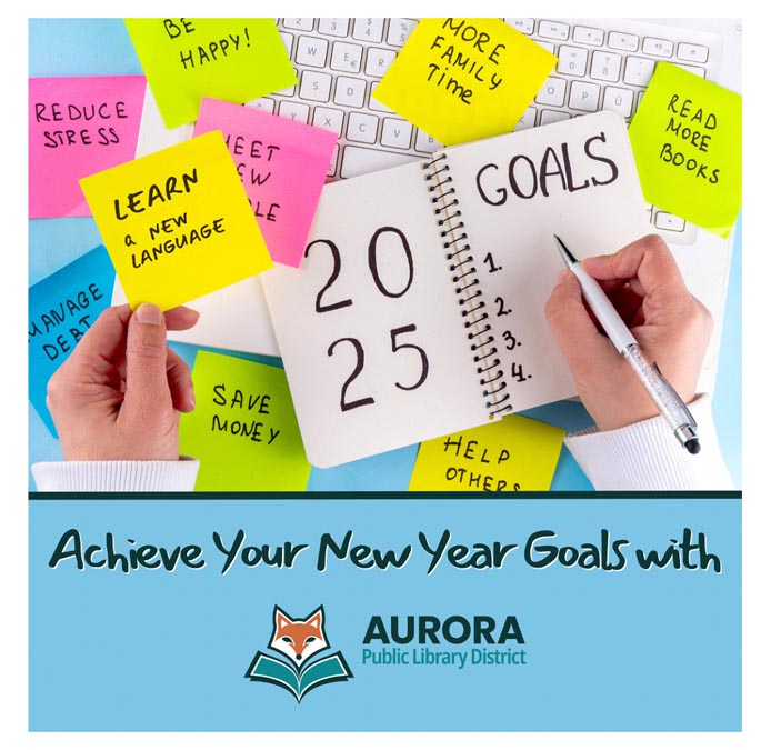 Achieve your New Year goals with the Aurora Library – The Voice