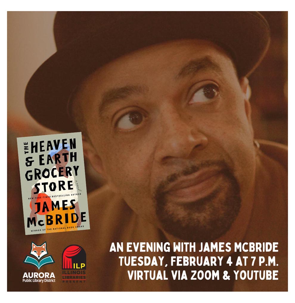 An evening with author James McBride, Feb. 4 – The Voice