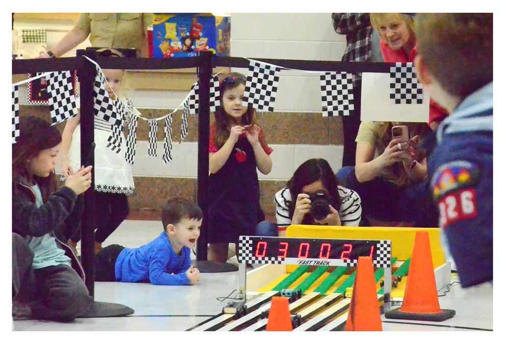 Forty Cub Scout Pinewood Derby cars compete in Aurora – The Voice