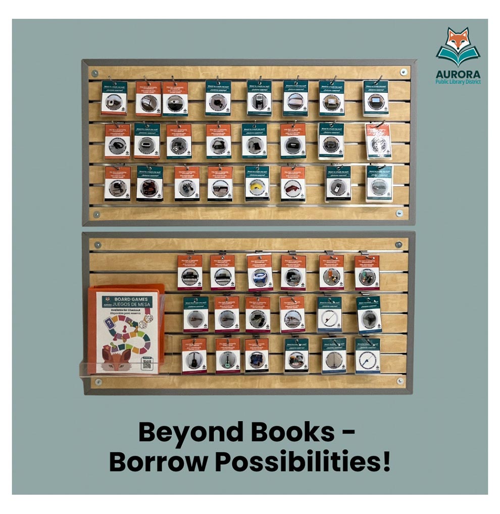 Beyond books, borrow possibilities, Library of Things – The Voice
