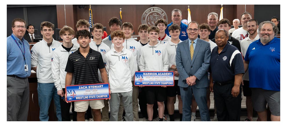 Marmion’s swimming and wrestling teams State champions – The Voice